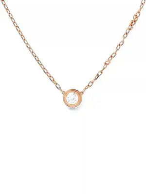 Cartier D'amour Pendant 18k Rose Gold With Diamond Large Necklace - Pink