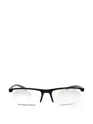 Under Armour Rectangle Frame Eyeglasses - Black