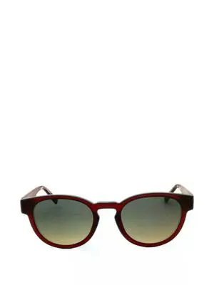 Timberland Round-frame Sunglasses - Red