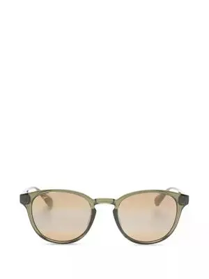 Maui Jim Hiehie Round-frame Sunglasses - Green