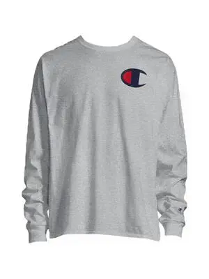 Champion Heritage Logo-patch T-shirt - Grey