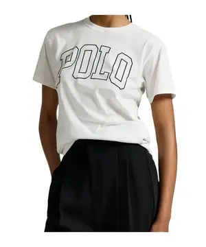 Polo Ralph Lauren Logo-graphic T-shirt - White