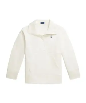 Polo Ralph Lauren Polo Pony Half-zip Sweatshirt - White
