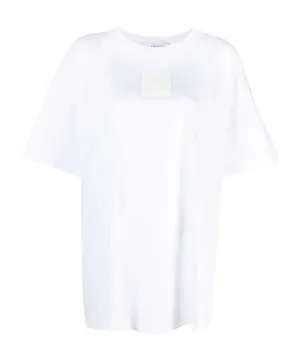 Moschino Patch Organic Cotton T-shirt - White