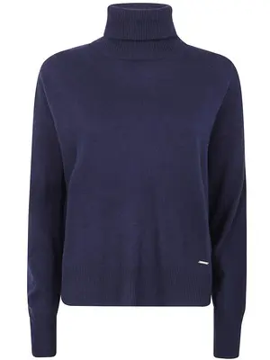 Woolrich Long Sleeve High Neck Jumper