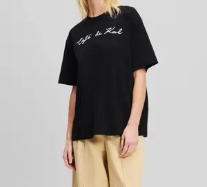 Karl Lagerfeld X Jorge Parra Oversized T-shirt With Embroidered Artwork