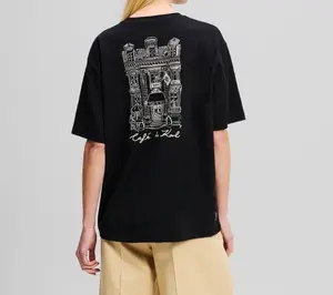 Karl Lagerfeld X Jorge Parra Oversized T-shirt With Embroidered Artwork