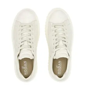 Hogan H-stripe Panelled Sneakers