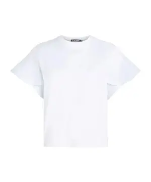 Karl Lagerfeld Ruffle Detail T-shirt
