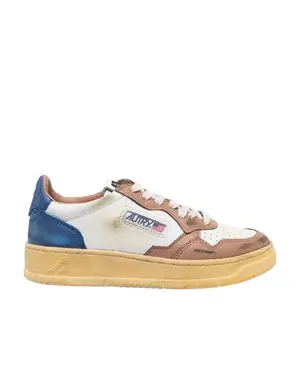 AUTRY Medalist Super Vintage Low-top Sneakers - Nude