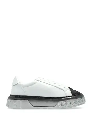 Casadei Off Road Lace Up Sneakers - White