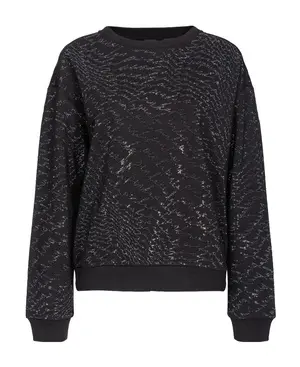 Pinko Crystal-embellished Crew-neck Sweatshirt