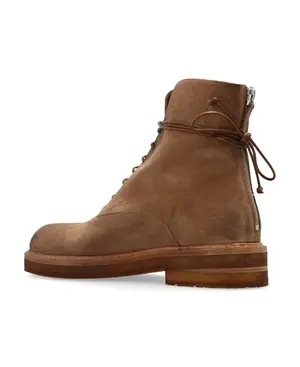Marsèll Round-toe Lace-up Ankle Boots