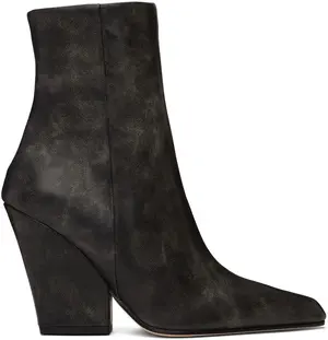 Paris Texas 90mm Pointed-toe Leather Ankle Boots