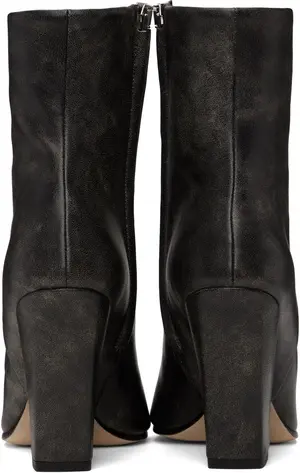 Paris Texas 90mm Pointed-toe Leather Ankle Boots