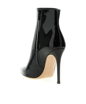 GIANVITO ROSSI Avril Pointed-toe Ankle Boots