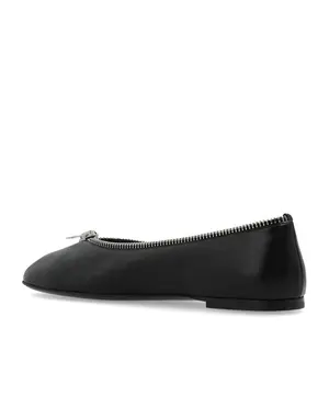GIUSEPPE ZANOTTI Oraine Zip Detail Flat Shoes