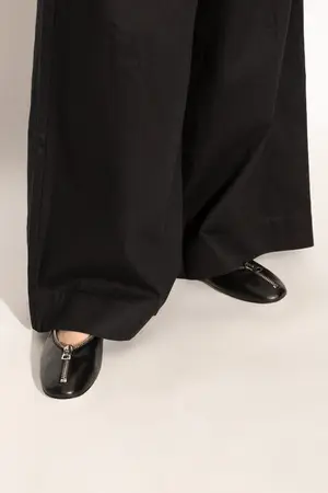 GIUSEPPE ZANOTTI Oraine Zip Detail Flat Shoes