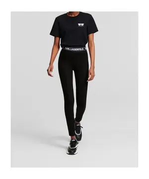 Karl Lagerfeld Logo-tape Leggings