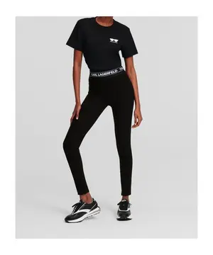 Karl Lagerfeld Logo-tape Leggings