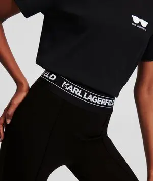 Karl Lagerfeld Logo-tape Leggings
