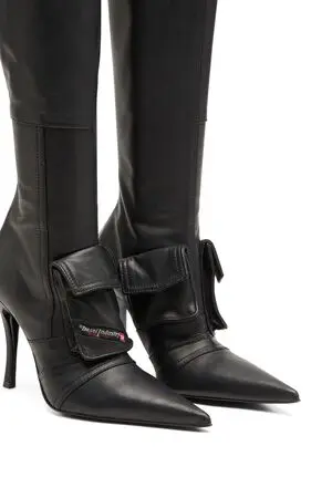 DIESEL® D Venus Pointed-toe Heeled Boots