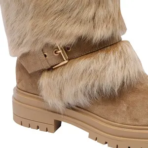 GIANVITO ROSSI Maverick Buckle Detailed Boots