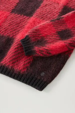 Woolrich Checked-intarsia Knitted Jumper