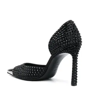 SERGIO ROSSI X Area Dagger 90mm Metal-toecap Pumps