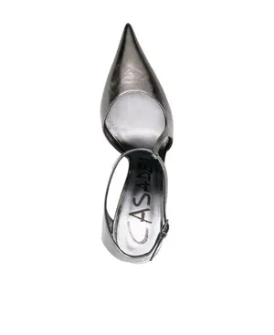 Casadei Super Blade Melody 100mm Metallic Pumps