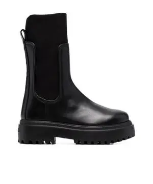 LE SILLA Ranger Leather Ankle Boots