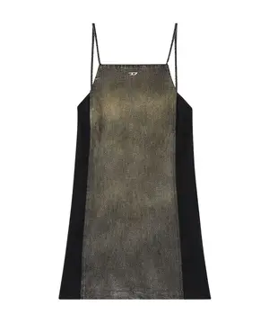 DIESEL® De-bety-s Straight Hem Denim Dress