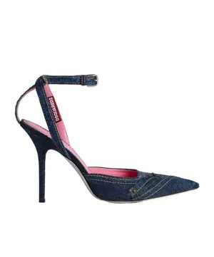 Dsquared2 Pointed-toe Denim Pumps
