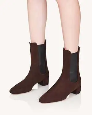 AQUAZZURA Lyon Bootie 35 Chelsea Boots