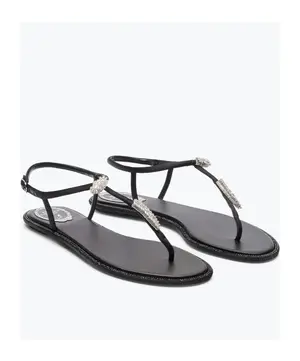 Rene Caovilla Katy Crystal-embellished Sandals