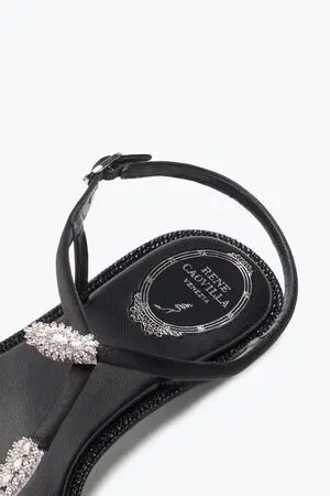 Rene Caovilla Katy Crystal-embellished Sandals