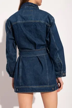 DIESEL® De-flaminia Belted Denim Jacket
