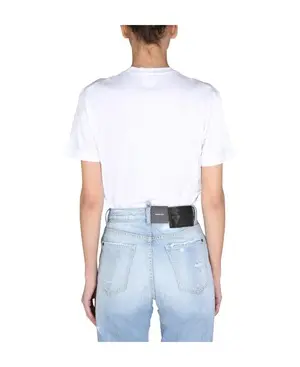 Dsquared2 Graphic Printed Crewneck T-shirt