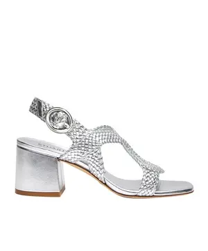 STUART WEITZMAN Wovette 60mm Sandals - White