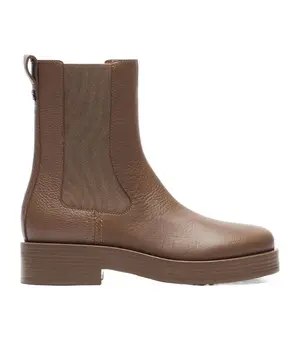 Casadei Charlie Platform Ankle Boots - Brown