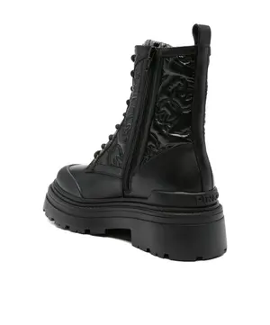 Pinko Round Toe Ankle Boots