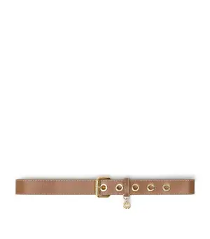 Maje Leather Miss M Belt - Black