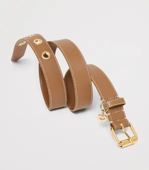 Maje Leather Miss M Belt