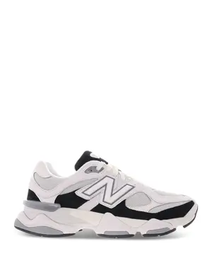 NEW BALANCE 9060 Leather & Mesh Sneakers - Black