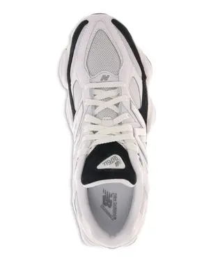 NEW BALANCE 9060 Leather & Mesh Sneakers - Black