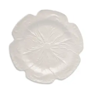 BORDALLO PINHEIRO Cabbage Earthenware Charger Plate - Beige