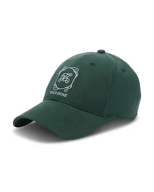 Rag & Bone X Bloomingdale's Baseball Hat Exclusive - Forest Green