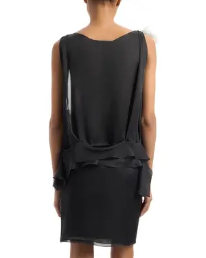 LIBEROWE Embellished Sleeveless Silk Top