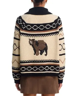 The Great. The Bear Lodge Open Cardigan Sweater