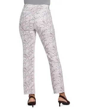 NYDJ Marilyn High Rise Straight Jeans